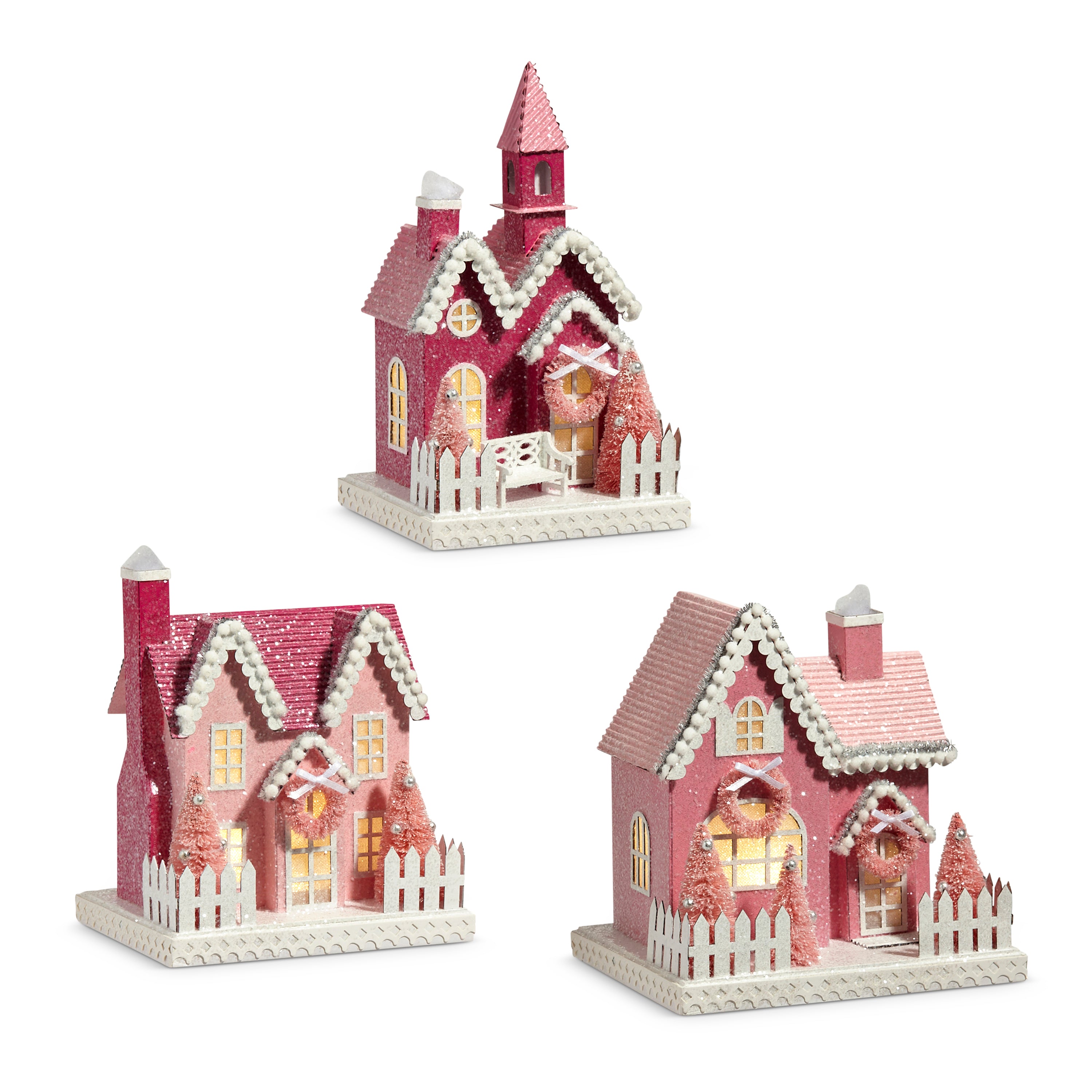 Putz Houses | Candy Cane Christmas Company