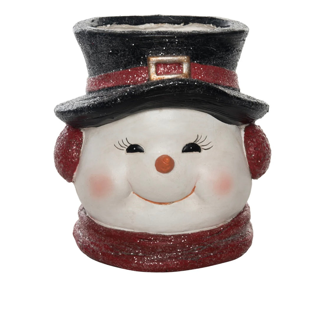 Vintage Snowman Container | Candy Cane Christmas Company