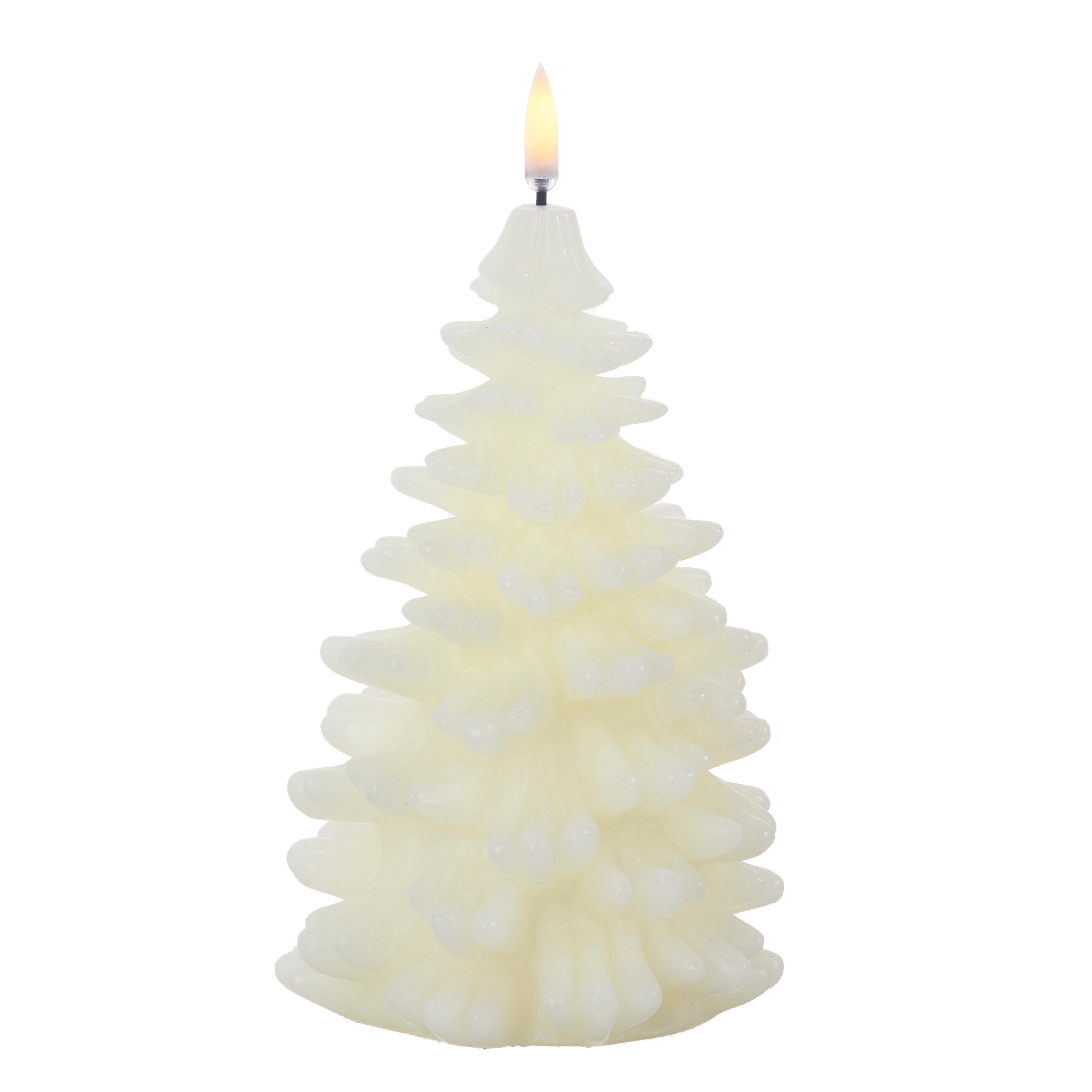 Real Wax Tree Candle | Candy Cane Christmas Company