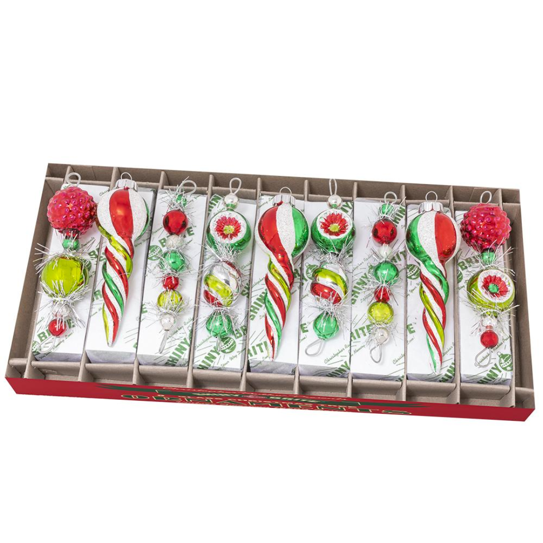 Shiny Brites | Candy Cane Christmas Company